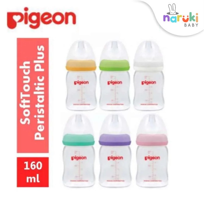 Jual Pigeon Botol Susu Wide Ne 160Ml Peristaltic Plus 160 Ml 1Pcs | Shopee Indonesia