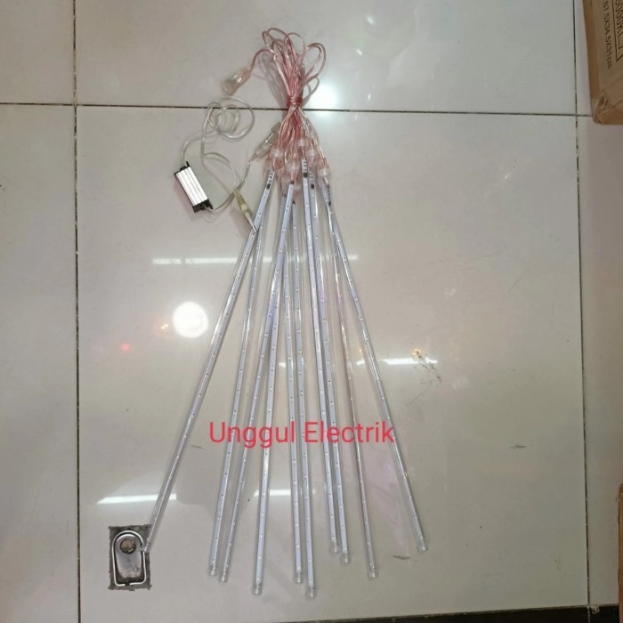 Jual LAMPU LED METEOR SET ISI 10 BATANG OUTDOOR PANJANG 50 CM | Shopee ...