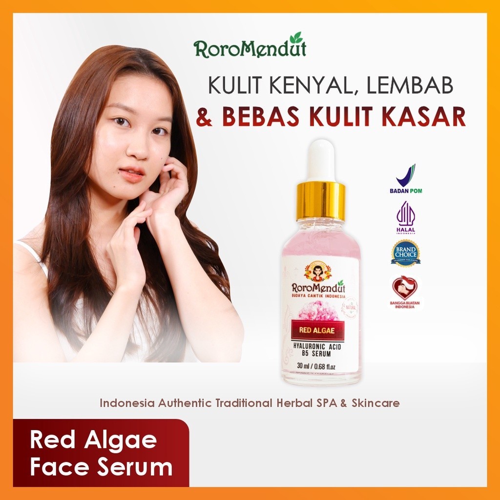 Jual 𝐑𝐎𝐑𝐎 𝐌𝐄𝐍𝐃𝐔𝐓 Red Algae Hyaluronic Acid B5 Serum | Shopee Indonesia