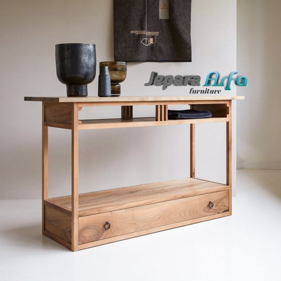 Jual meja console minimalis jati, meja ruang tamu, meja tv, bufet ...