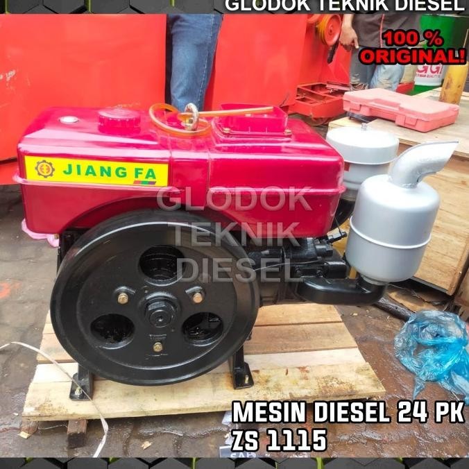 Jual Mesin Diesel 24 Pk Zs 1115 24 Hp Engine Diesel Machine Penggerak Ori | Shopee Indonesia