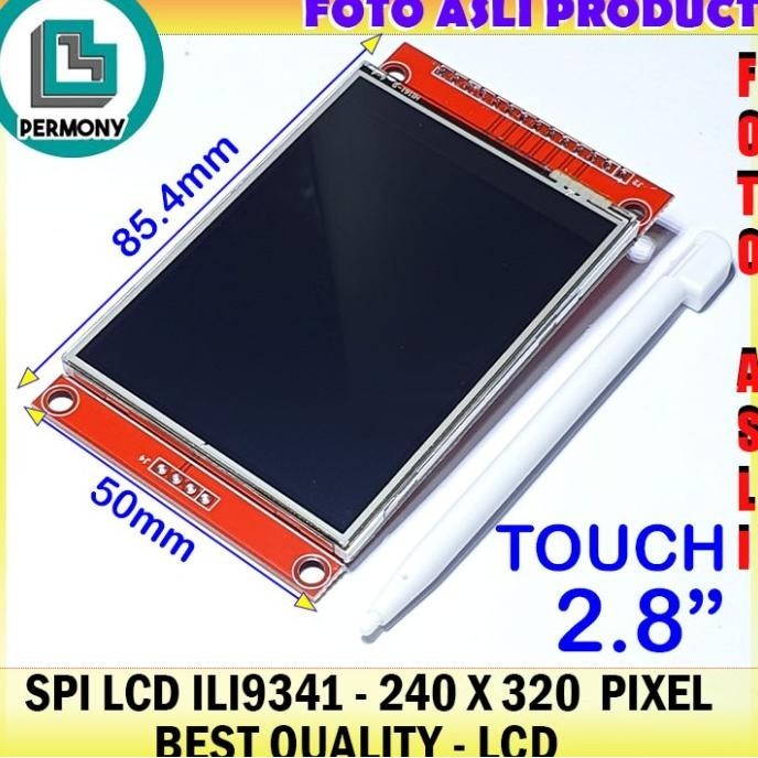 Jual Lcd Spi 2.8 Inch 320X240 Tft Module Display 240X320 Ili9341 ...