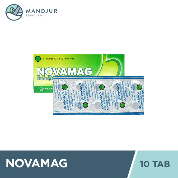 Jual Novamag 10 Tablet - Obat Sakit Maag dan Asam Lambung | Shopee ...