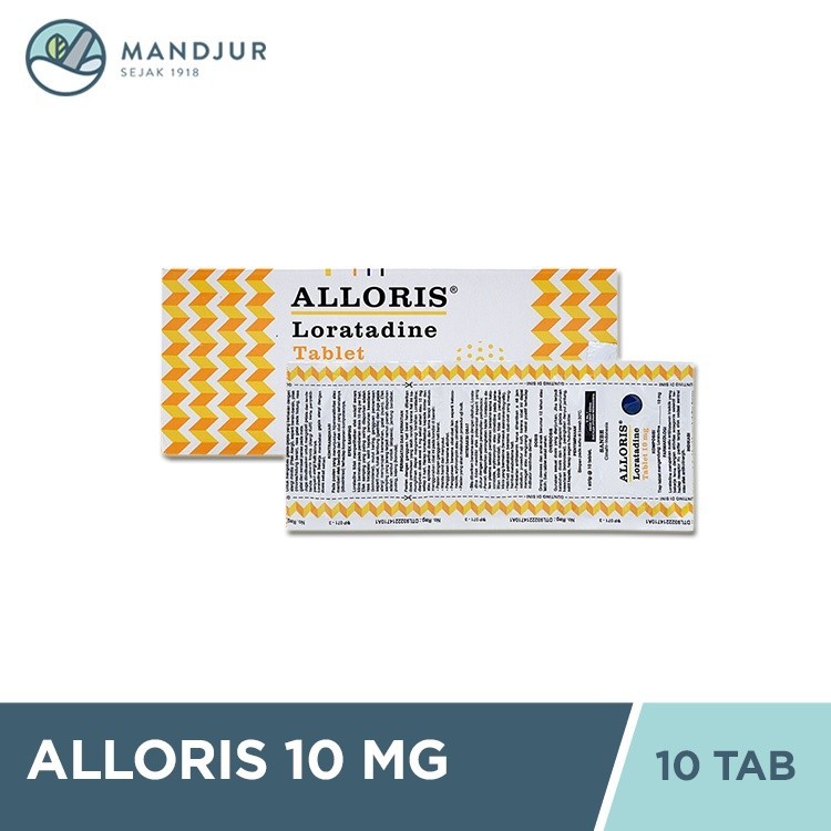Jual Alloris 10 Mg - Obat Rhinitis dan Alergi | Shopee Indonesia