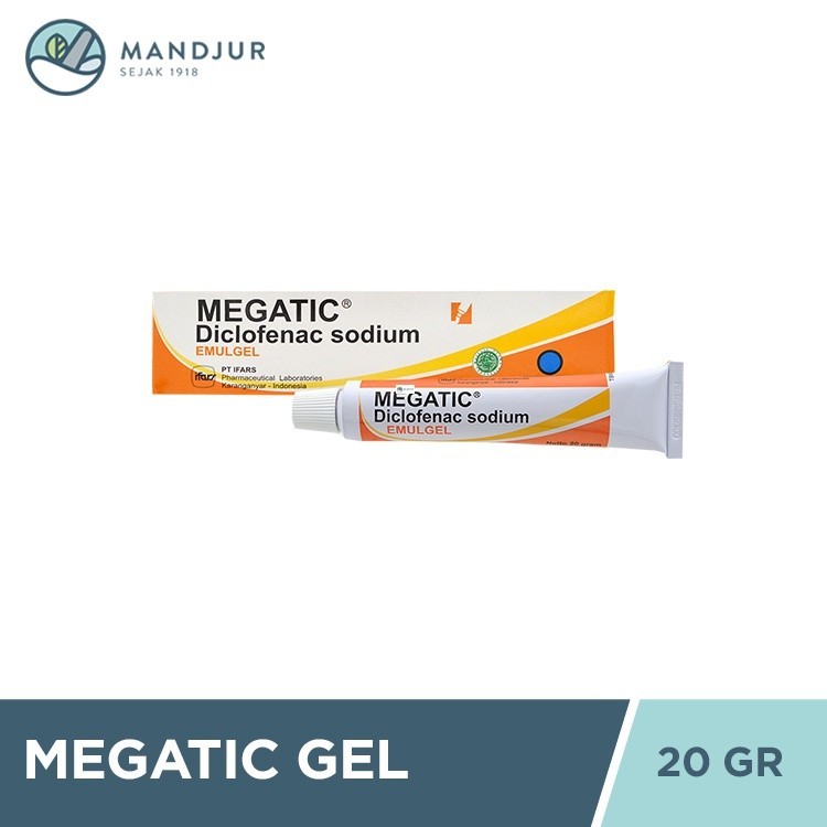 Jual Megatic Gel 20 gr - Gel Pereda Nyeri | Shopee Indonesia