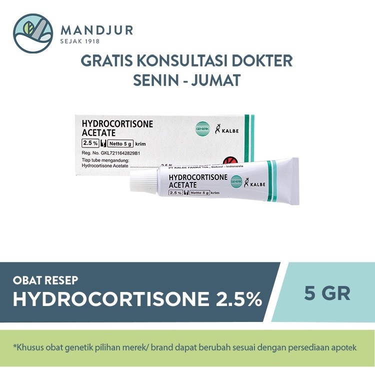 Jual Salep Hydrocortisone 2.5% 5 Gram | Shopee Indonesia