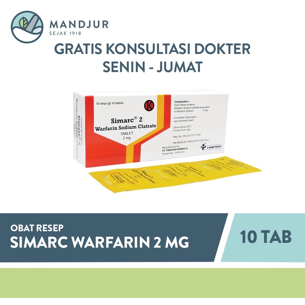 Jual Simarc 2 Mg Strip 10 Tablet | Shopee Indonesia