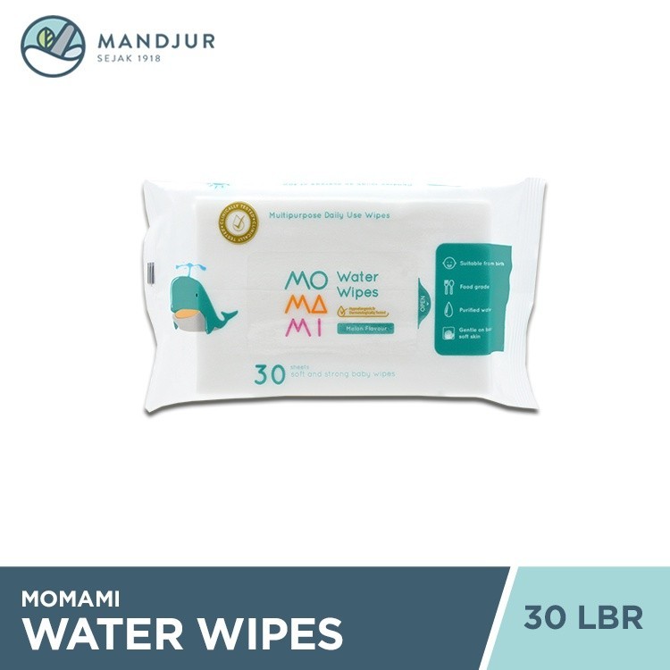 Jual Momami Water Wipes 30 Lembar - Tisu Basah Bayi | Shopee Indonesia
