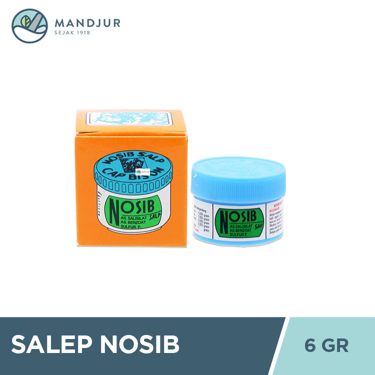Jual Salep Kulit Nosib 6 Gram - Salep Gatal Kulit Panu Kutu Air Kurap ...
