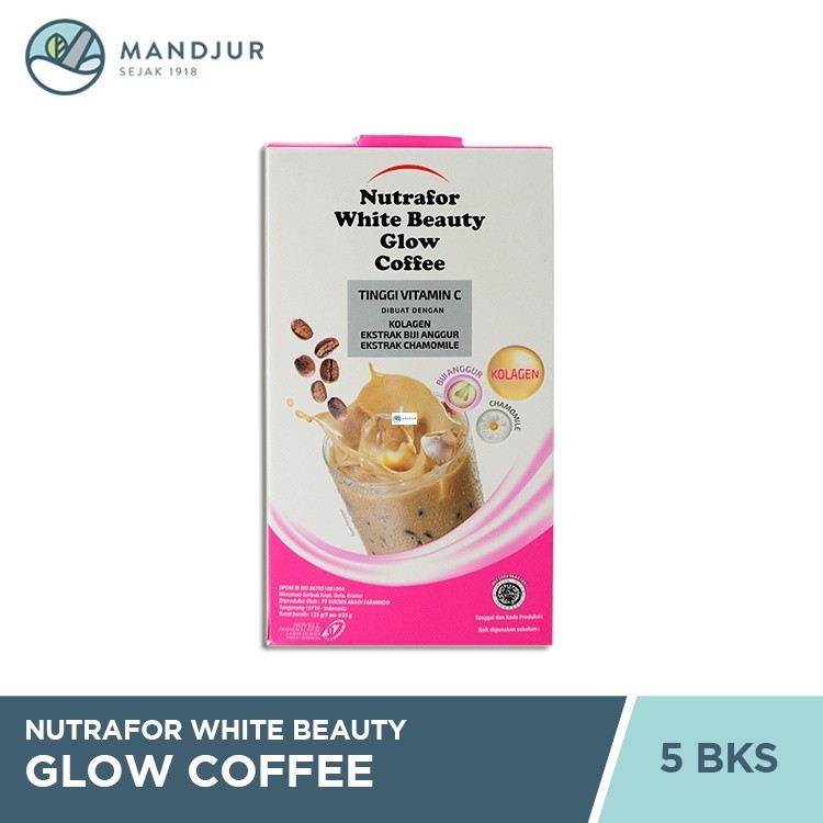 Jual Nutrafor White Beauty Glow Coffee - Minuman Serbuk Rasa Kopi ...