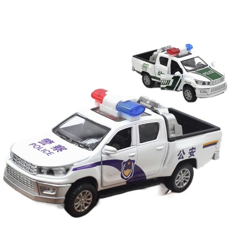 Jual 1: 32 Mobil Polisi Imitasi Dubai Mobil Polisi Suara Gema dan Lampu ...