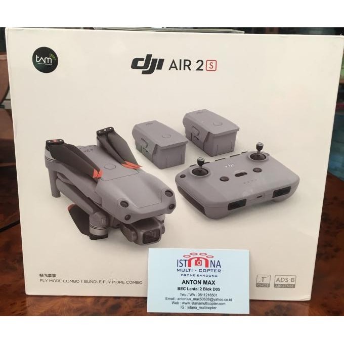Jual Drone Dji Mavic Air 2S Air2S 2 Fly More Combo Mapping No Phantom 4 Pro | Shopee Indonesia