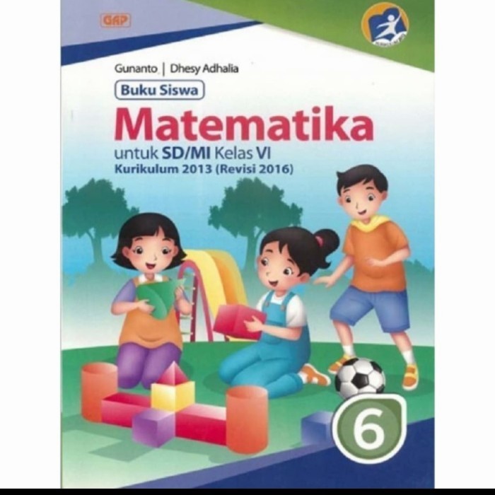 Jual Buku Buku Siswa Matematika 6 Untuk Sd Mi Kelas Vi Kurikulum 2013 | Shopee Indonesia