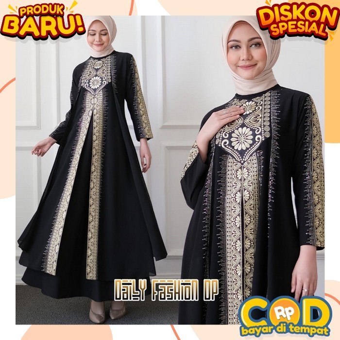 Jual Gamis Wanita Terbaru2024 Viral Games Dewasa 2024 Pakaian Syari ...