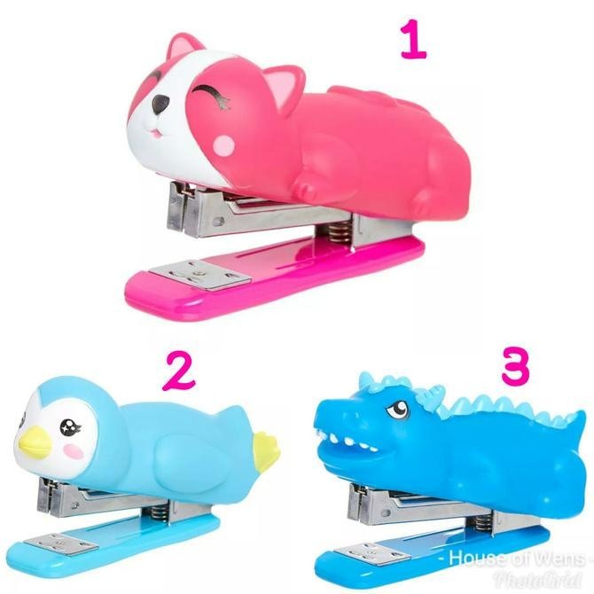 Jual SMIGGLE FRIENDS STAPLER - STAPLER KERTAS SMIGGLE | Shopee Indonesia