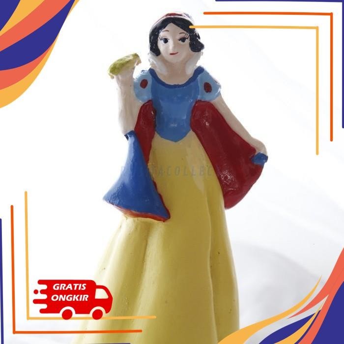 Jual CAKE TOPPER PATUNG RESIN PATUNG PAJANGAN PRINCESS SNOW WHITE TP-P ...