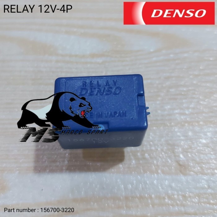 Jual Relay Biru Universal 12V 4P-Riley Biru 12V 4Kaki | Shopee Indonesia