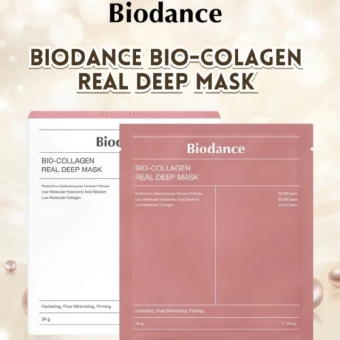 Jual Biodance Bio Collagen Real Deep Mask Korean Face Masker | Shopee ...