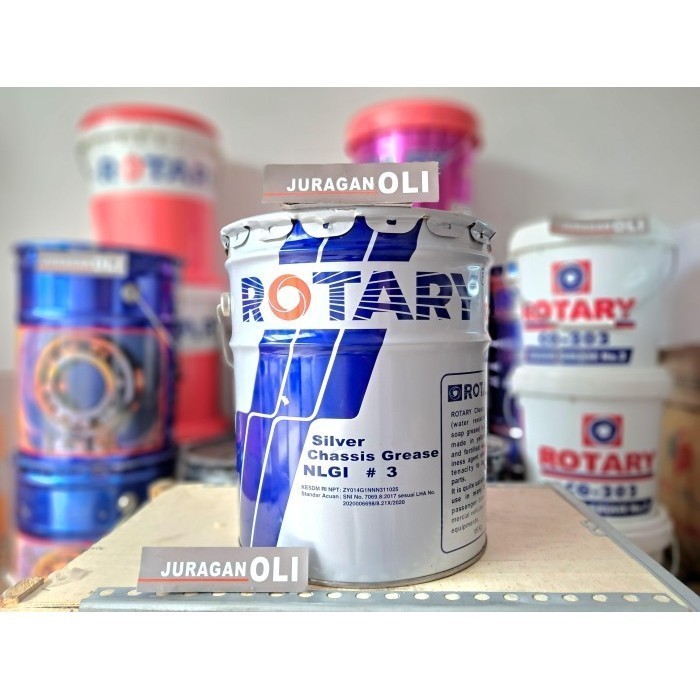 Jual Grease ROTARY SILVER KUNING CG-101 15kg | Shopee Indonesia