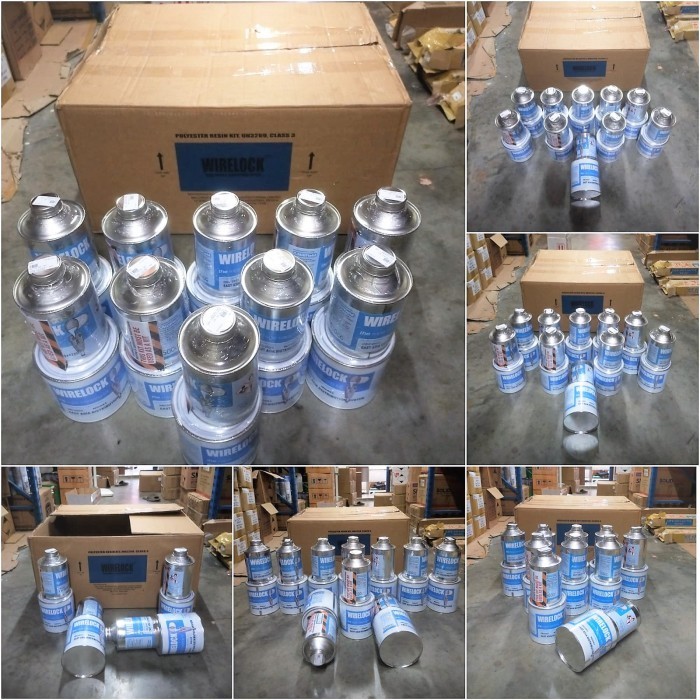 Jual Wirelock Wire lock Rope capping kit 500Cc Socket Compound grease ...