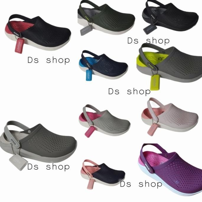 Jual sandal Crocs/ sandal Crocs literide clog original | Shopee Indonesia