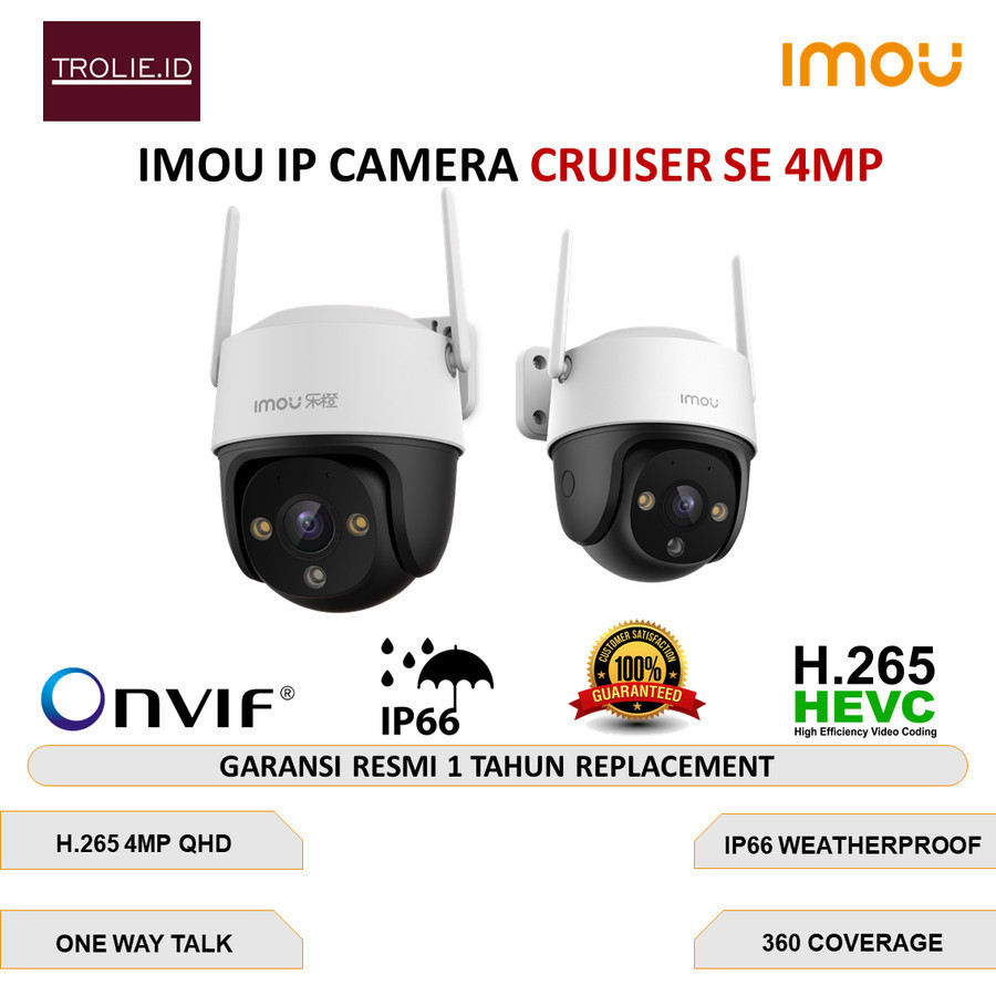 Jual Imou Cruiser SE 4MP Smart Tracking Full Color night vision ...