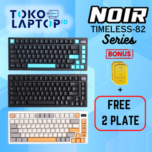 Jual Noir Timeless82 / Timeless 82 Wireless Mechanical Gang Keyboard ...