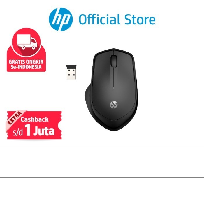 Jual Hp 280 Silent Wireless Mouse Windows 11 Windows 10 Macos Chrome Os ...