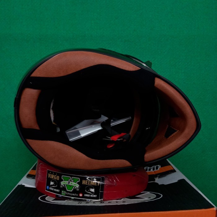 Jual Ink Helm Trooper Black Gliter Retro Clasic Ddring | Shopee Indonesia