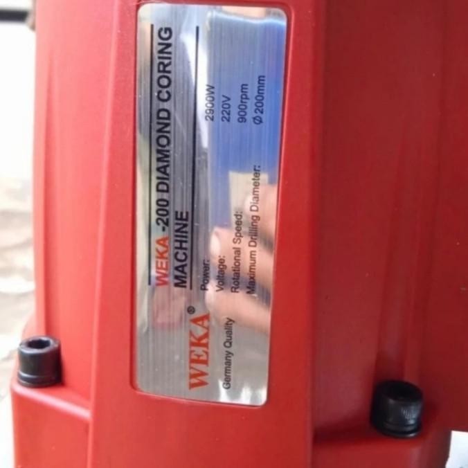 Jual Weka Diamond Core Drill,Mesin Bor Beton Dan Aspal 8 Inchi | Shopee ...