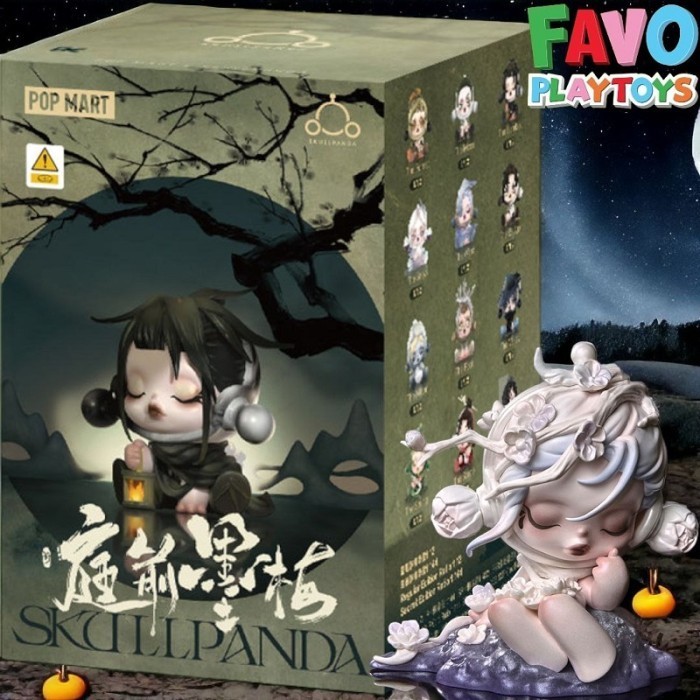 Jual POP MART SKULLPANDA THE INK PLUM BLOSSOM SERIES BLIND BOX FIGURE ...