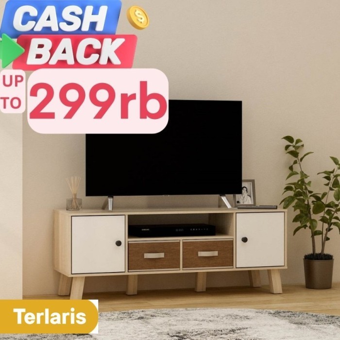 Jual Meja TV Rak TV Minimalis Rak TV Arnor 120 kurir toko 0 rupiah ...