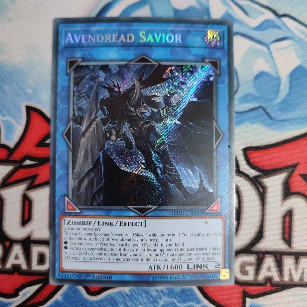 Jual yugioh avendread savior BLHR secret rare original | Shopee Indonesia
