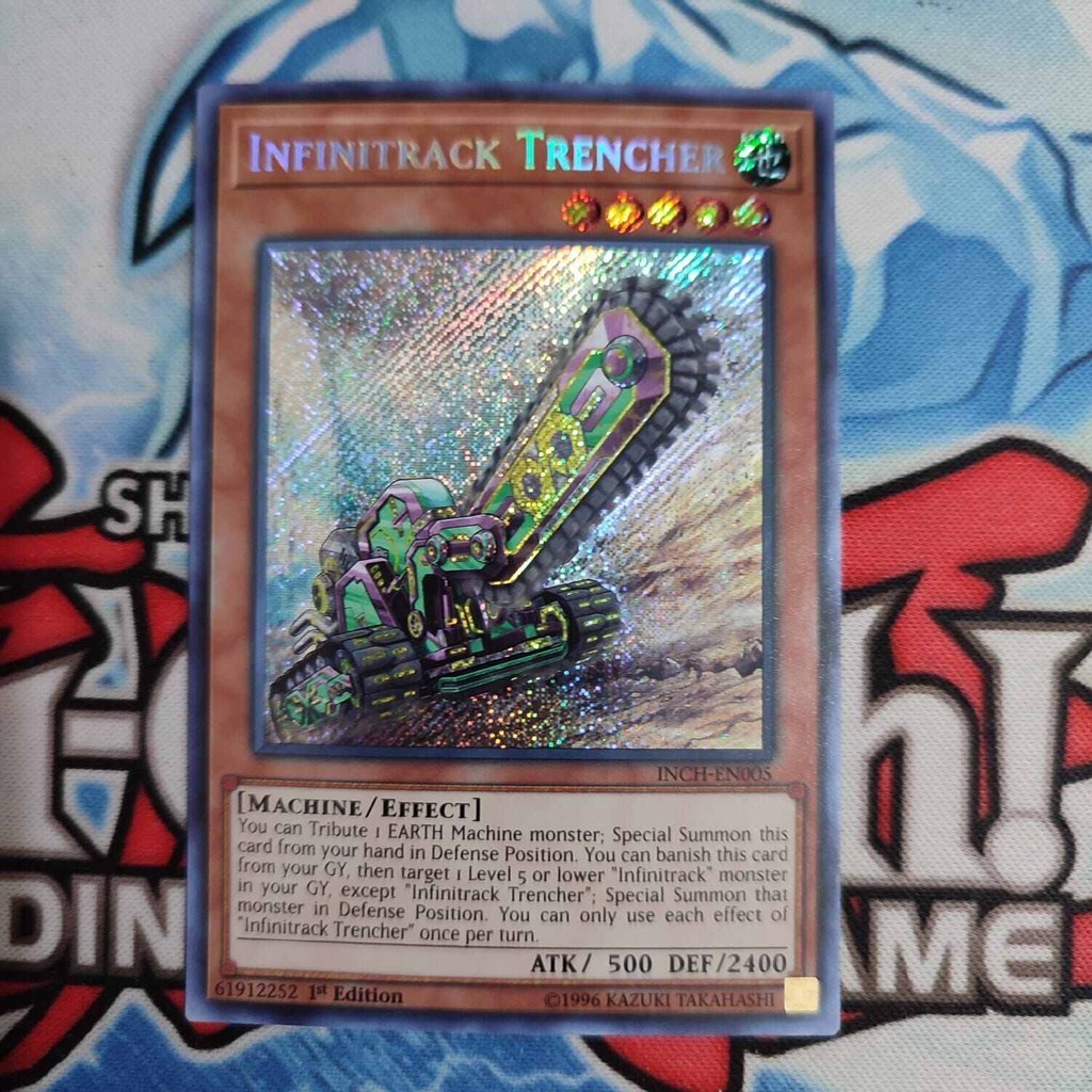 Jual yugioh infinitrack trencher INCH secret rare original | Shopee ...