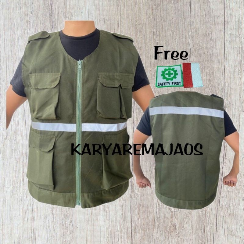 Jual Rompi Safety Rompi skotlet Rompi Proyek Rompi Kerja Rompi parkir ...
