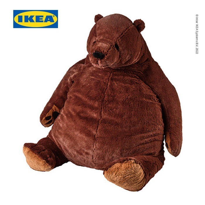 Jual Djungelskog Boneka Beruang Besar Coklat | Shopee Indonesia