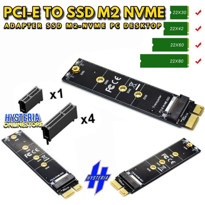 Jual PCIE to M2 Adapter SSD NVME PCIE X1 Riser PCIE Extension Card ...