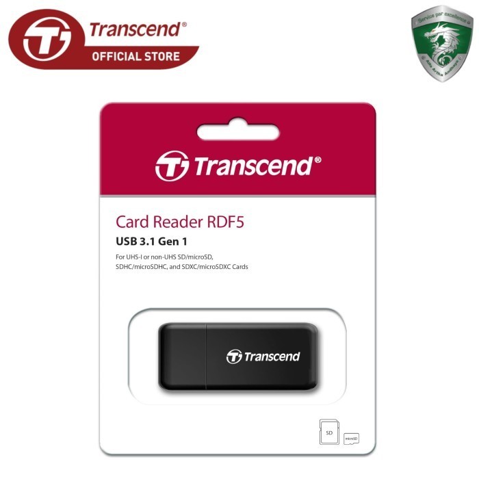 Jual Transcend Card Reader Usb 3.0 Rdf5 | Shopee Indonesia
