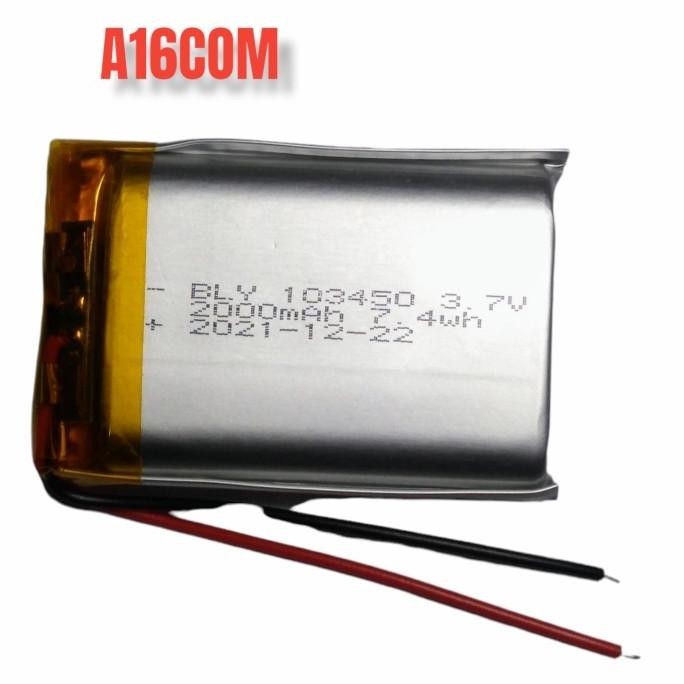 Jual New Baterai lithium polimer 2000mah 103450 - 34x50mm - 1500MAH .. | Shopee Indonesia