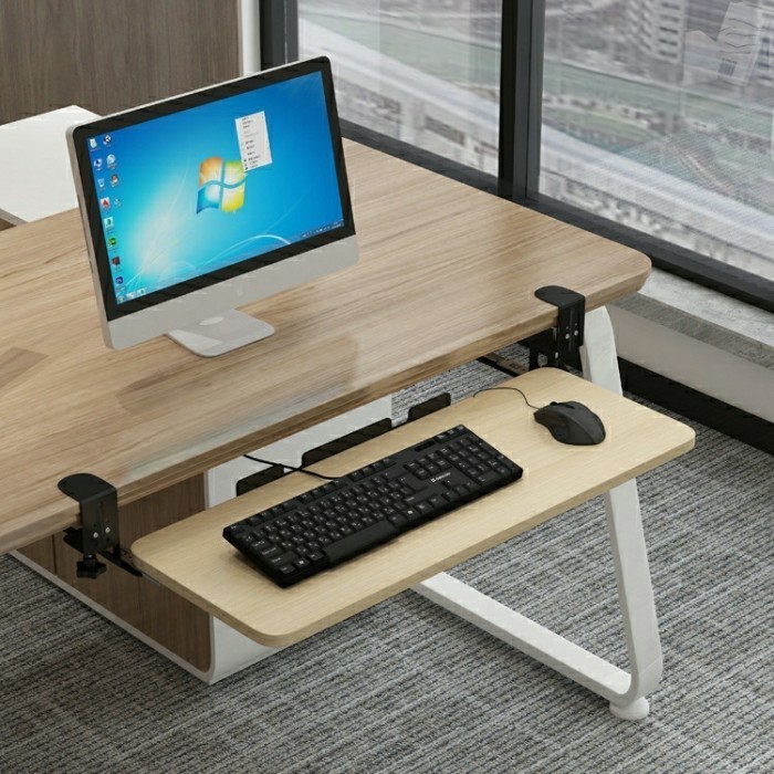 Jual HARGA DISC - keyboard tray KYBOT tempat keyboard dan mouse ...
