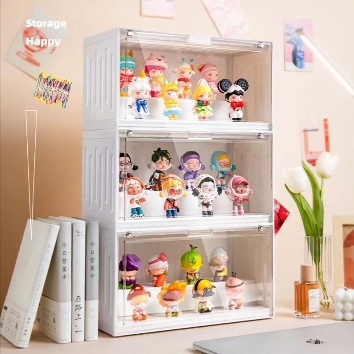 Jual Rak Display Action Figure Box 2 Susun / Rak Kotak Display Figure ...