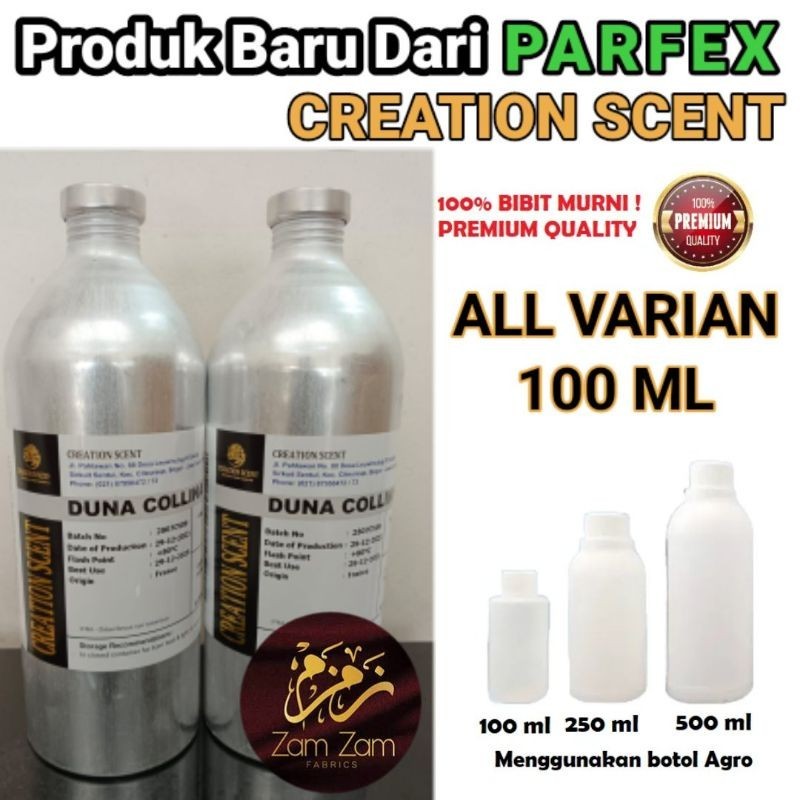 Jual BIBIT PARFUM CREATION SCENT BY PARFEX PREMIUM ALL VARIANT KEMASAN ...