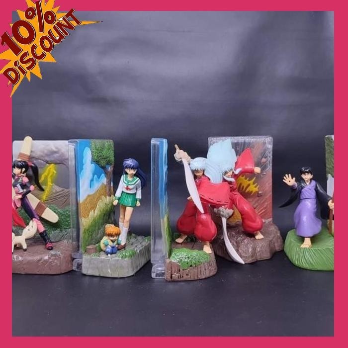 Jual [RZK] TRADING FIGURE COLLECTION INUYASHA KAGOME SHIPPO SANGO ...
