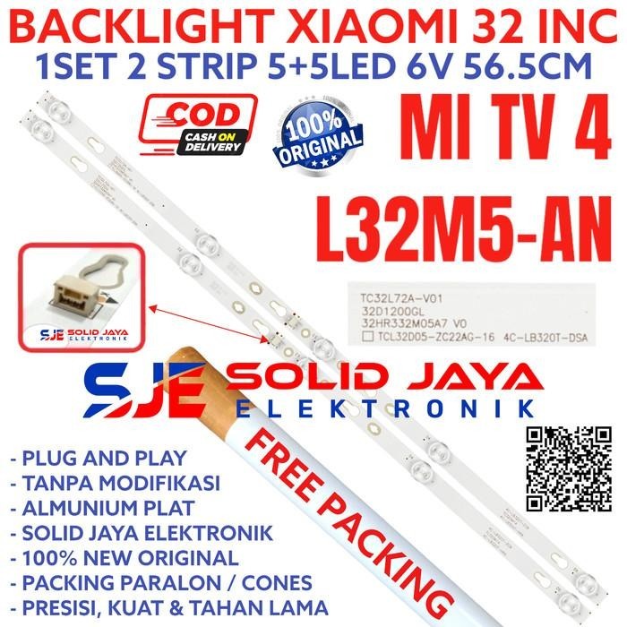 Jual BACKLIGHT LED TV XIAOMI 32 INC L32M5AN MI4 4A MI 4 LAMPU BL 5K 6V INCH | Shopee Indonesia