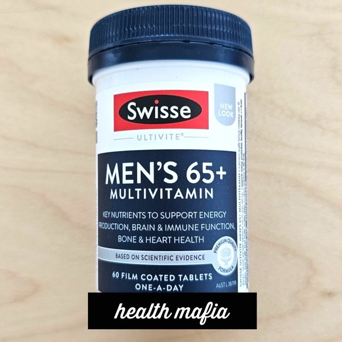 Jual Swisse Men'S Ultivite 65+ Multivitamin 60 Tablets | Shopee Indonesia
