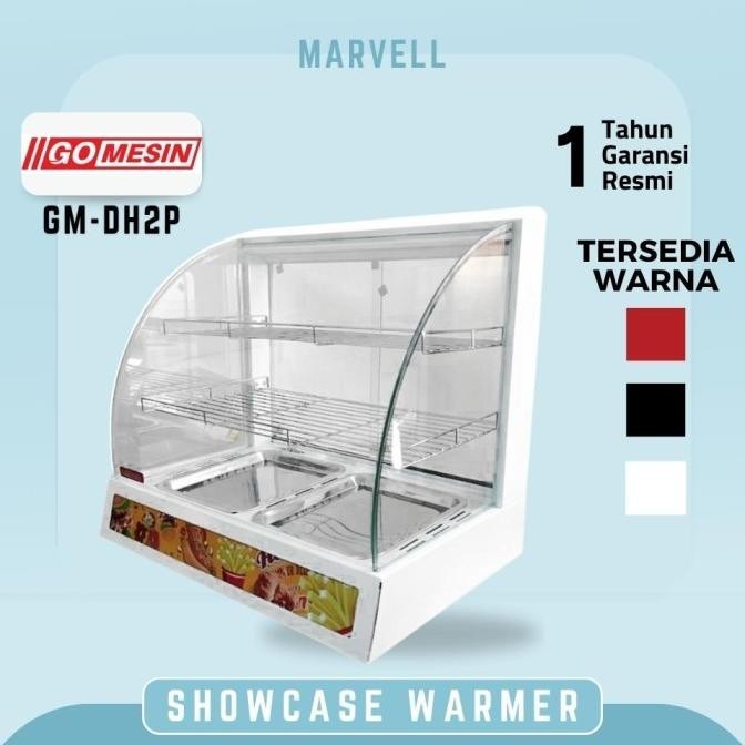 Jual Penghangat Makanan Ayam / Gorengan / Roti Showcase Food Display ...
