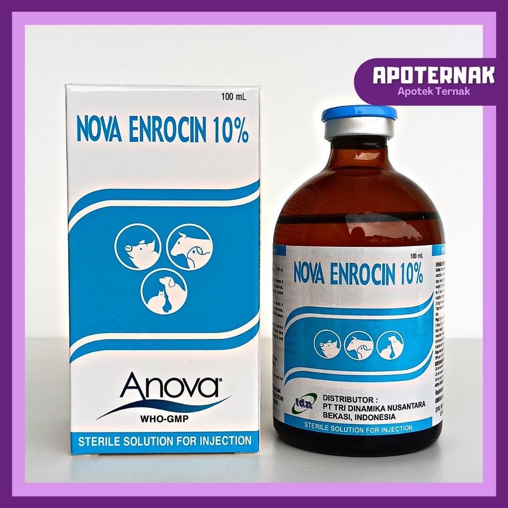 Jual Koleksi NOVA ENROCIN 10% - Enro floxa cin Obat Saluran Pernafasan ...