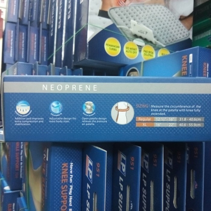 Jual Lp 788 Open Patella Knee Support | Shopee Indonesia