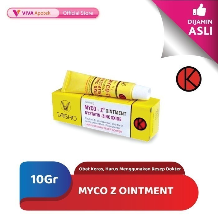 Jual Myco Z Ointment / Infeksi Kulit / Jamur Kulit (10 Gram) | Shopee ...