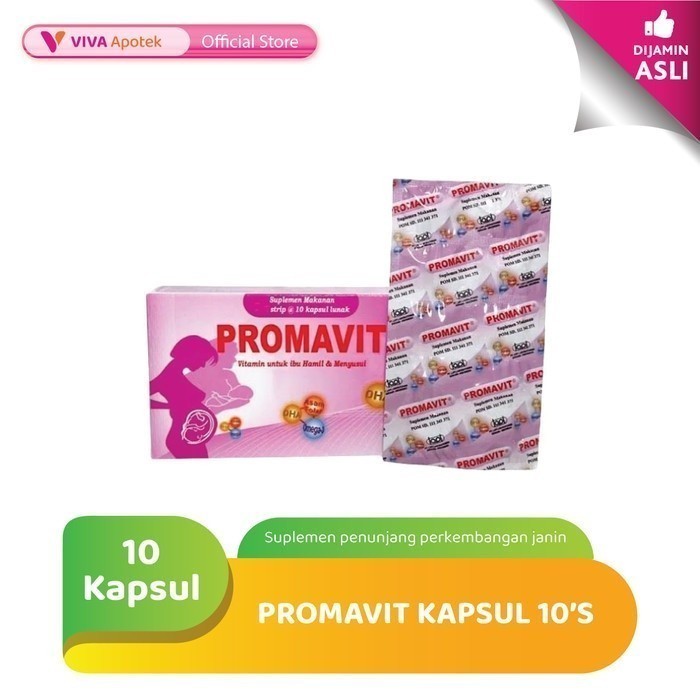 Jual Promavit Memelihara Kesehatan Ibu Hamil & Menyusui (10 Kapsul ...